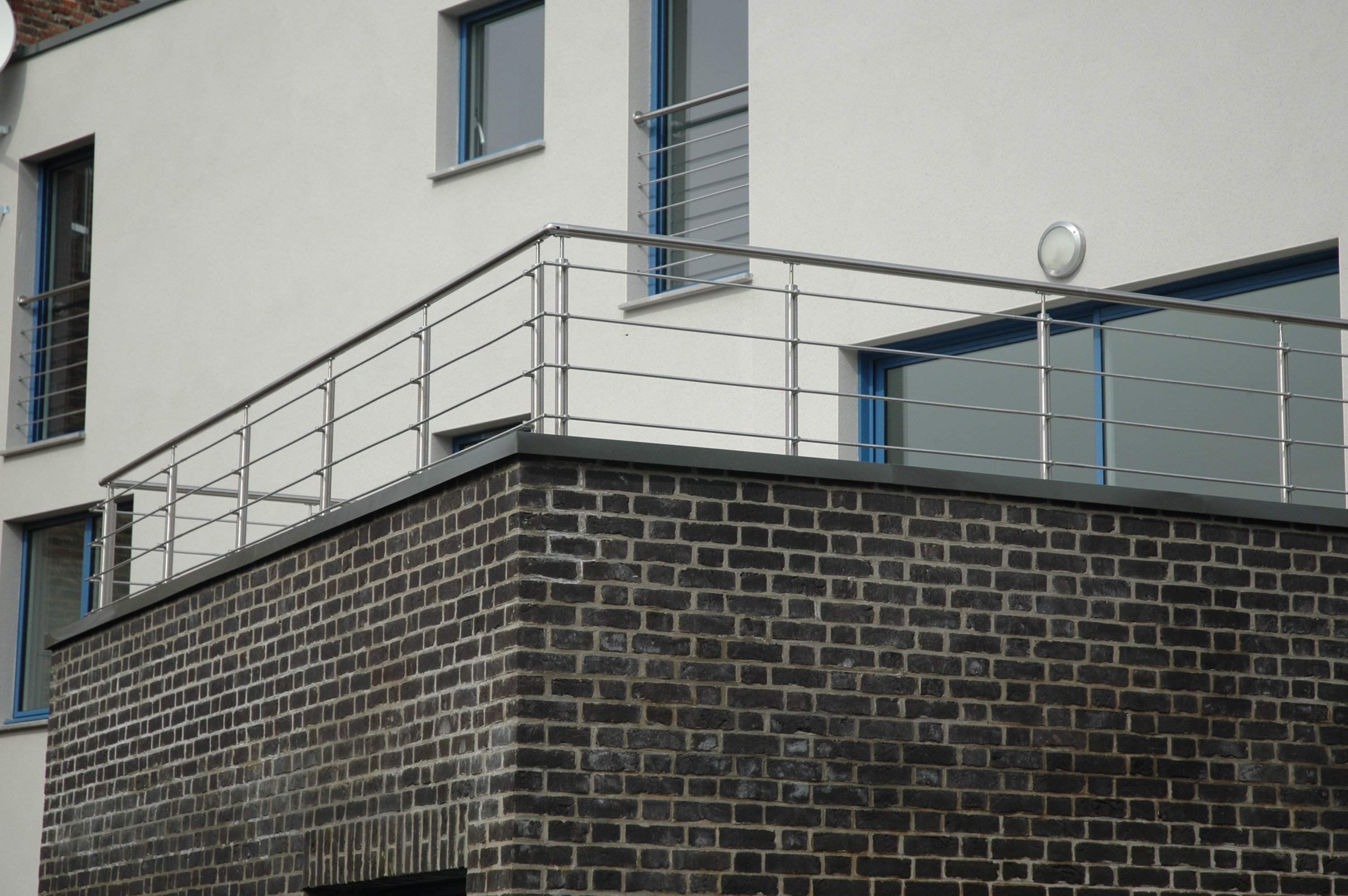 Garde Corps inox - Terrasse bois